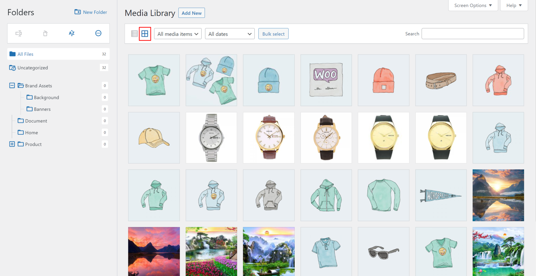 Folder tree interface - CatFolders