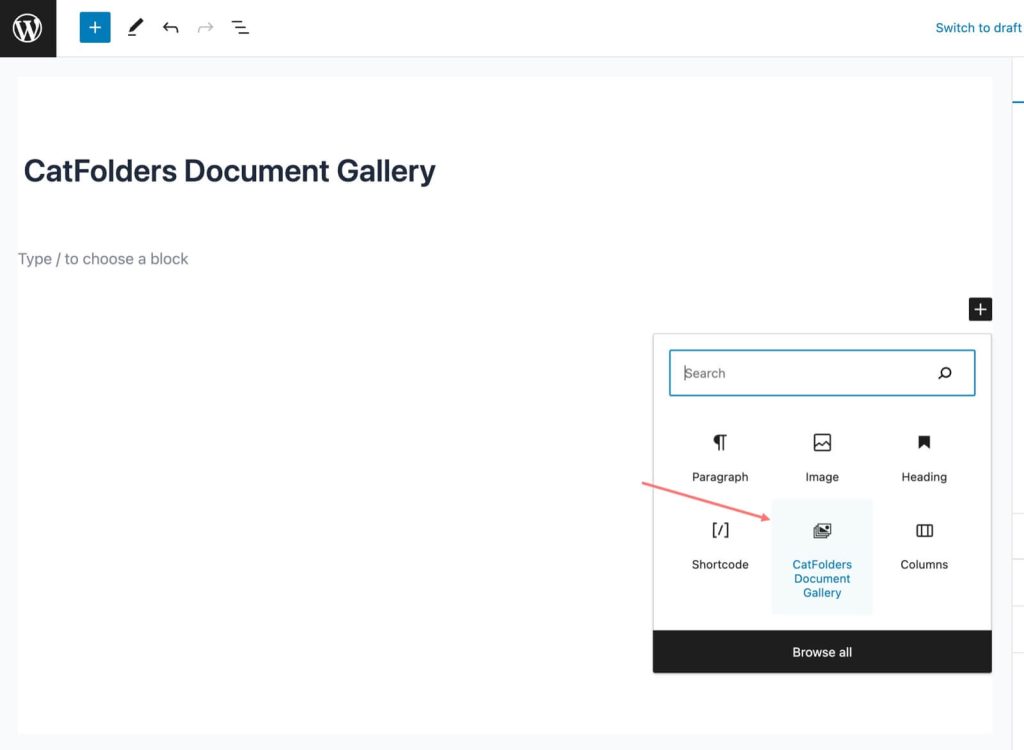Document Gallery - CatFolders