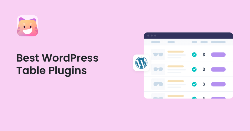 7 Best WordPress Table Plugins You Should Try - CatFolders