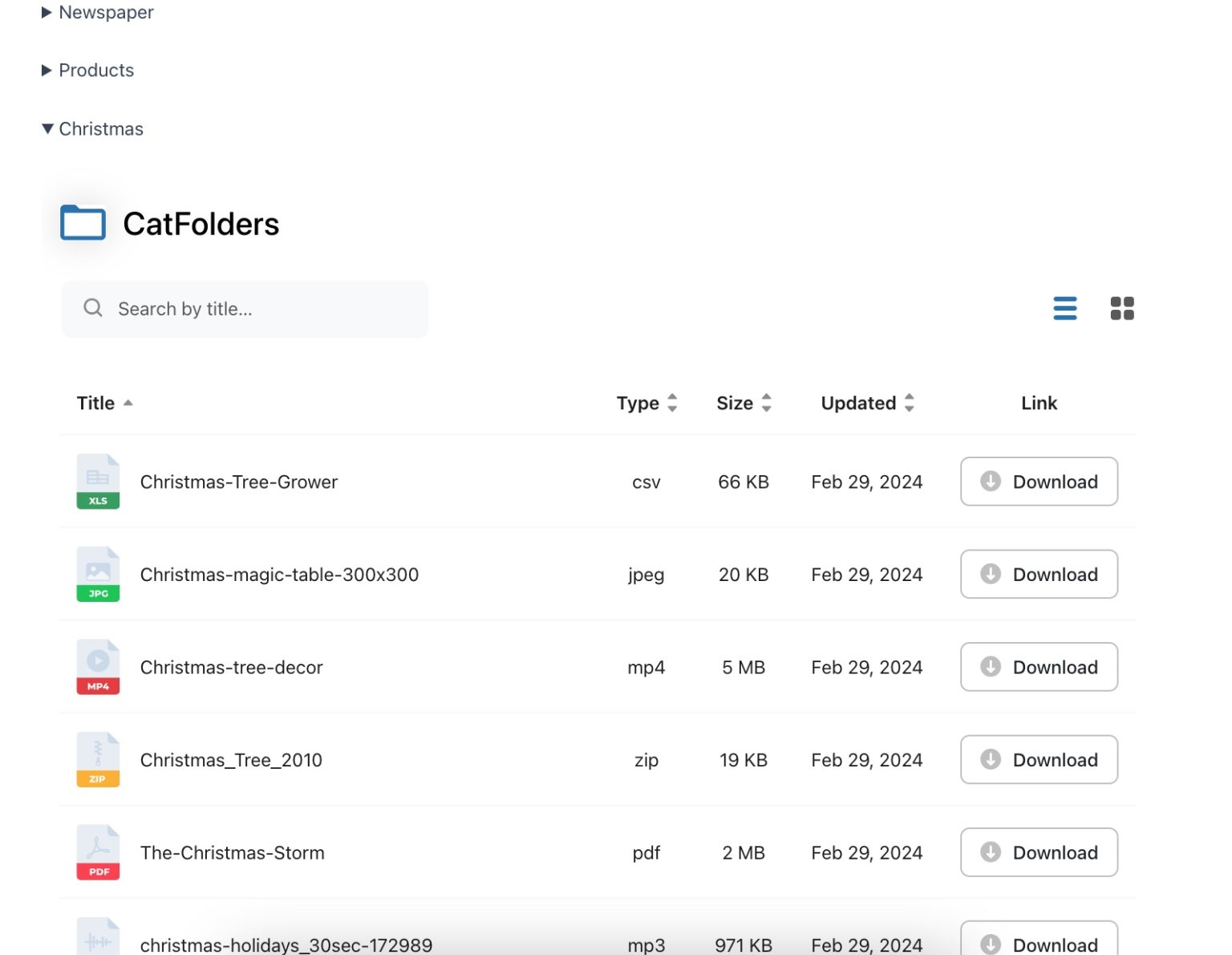 How to Create WordPress Collapsible Gallery with Media Folder Structure