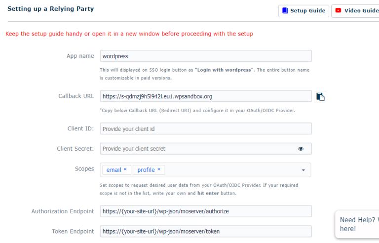 Adding Oauth 20 Authentication In Wordpress Catfolders 1945