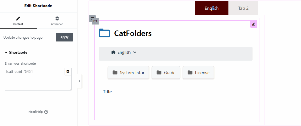 How to Create Multilingual Document Gallery by Folder Structure